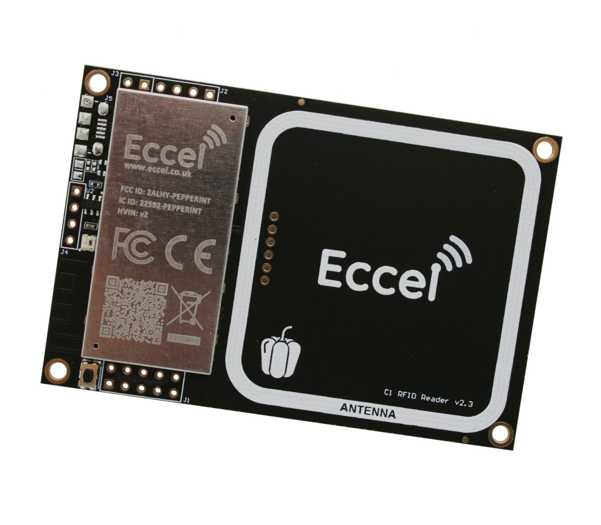 Pepper C1 UART FCC Approved RFID Reader - Eccel Technology - RFID made ...